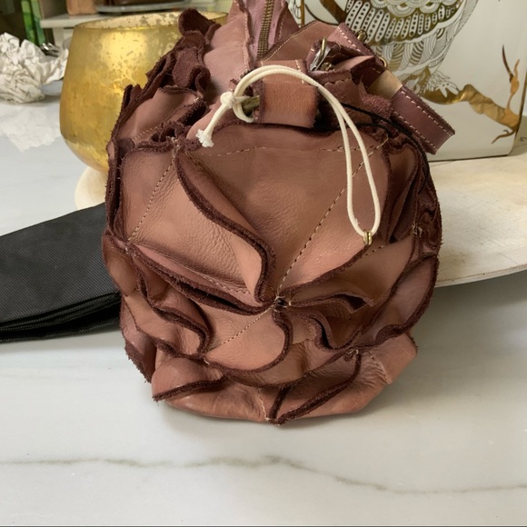 constanza Rota | Bags | Constanza Rota Italian Petal Pink Leather Bag ...